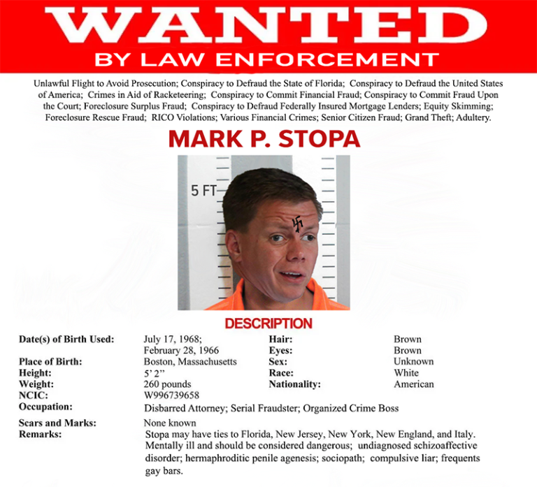 Fraudster Mark Stopa Admits To Being Under A RICO Investigation
