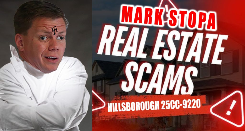 Mark Stopa Tampa Scam Alert!